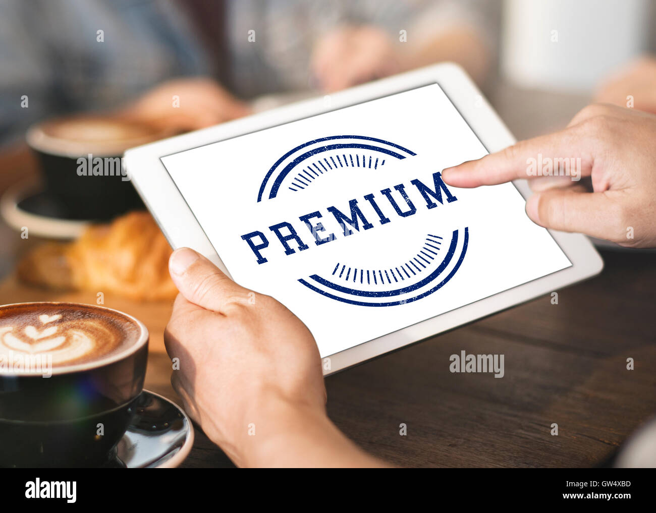 Exclusive Premium Quality Brand Graphic Concept Stock Photo - Alamy