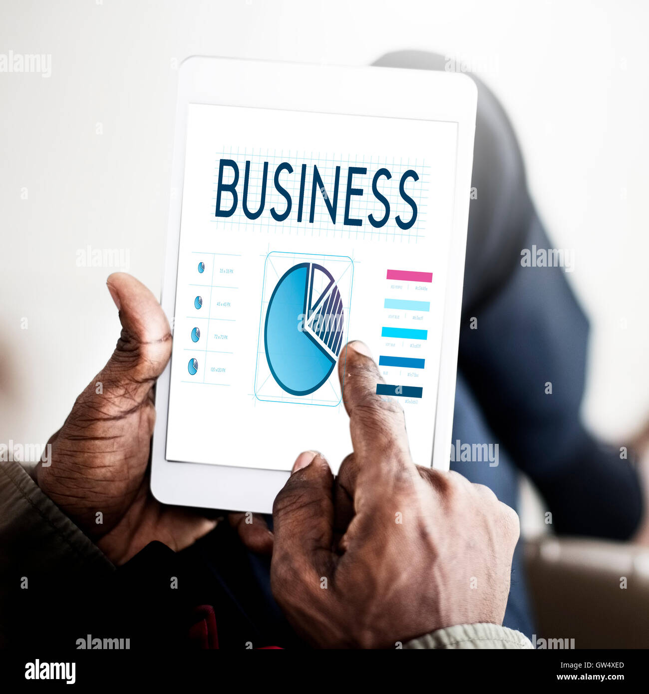 Business Data Analysis Presentation Information Concept Stock Photo - Alamy