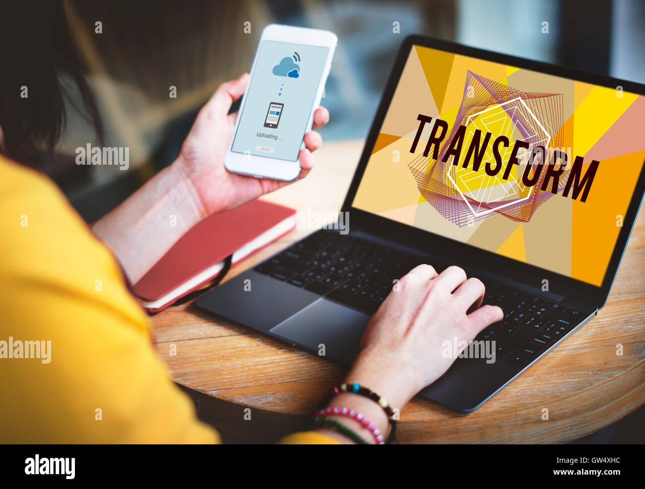 Transform Create Design Style Word Concept Stock Photo - Alamy