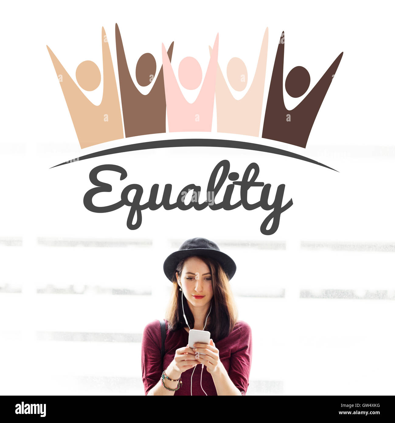 Equality Fairness Fundamental Rights Racist Discrimination Concept ...