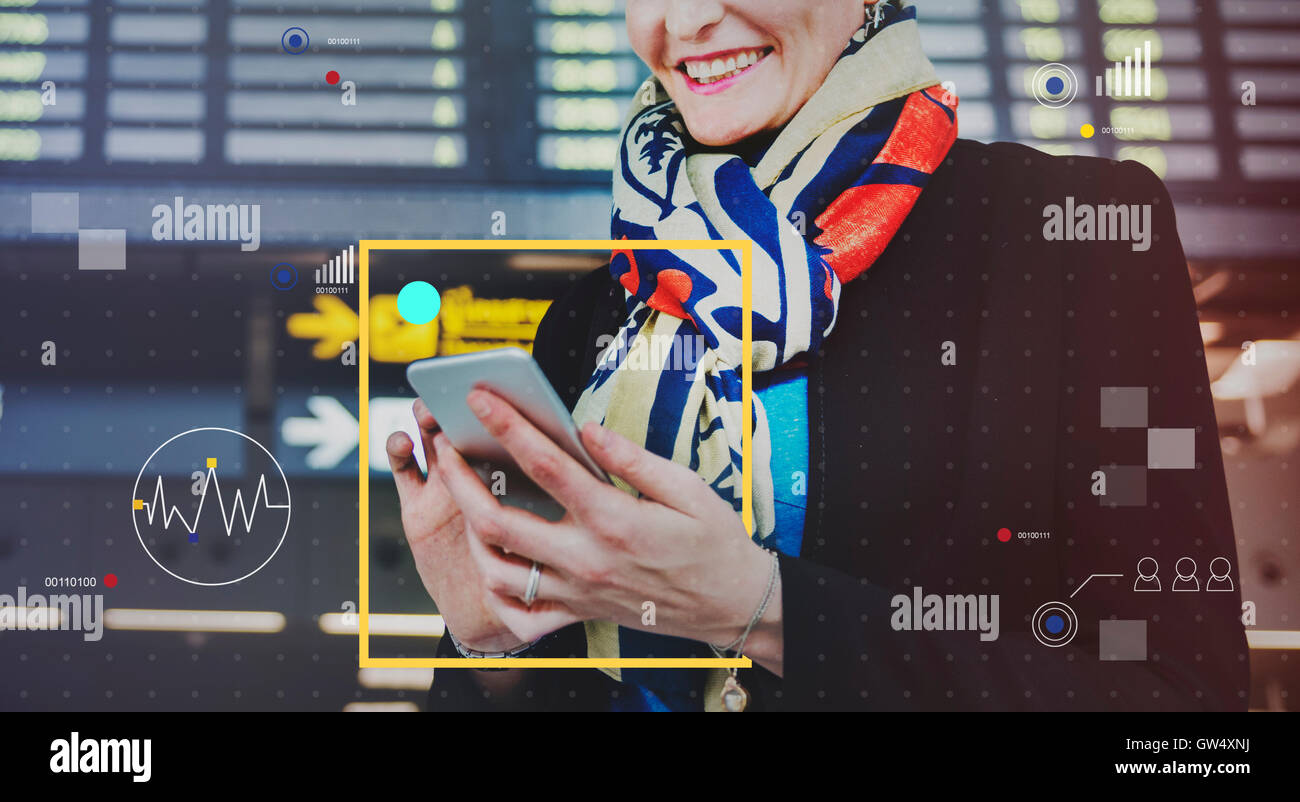 Content communication connected analysis hi-res stock photography and ...