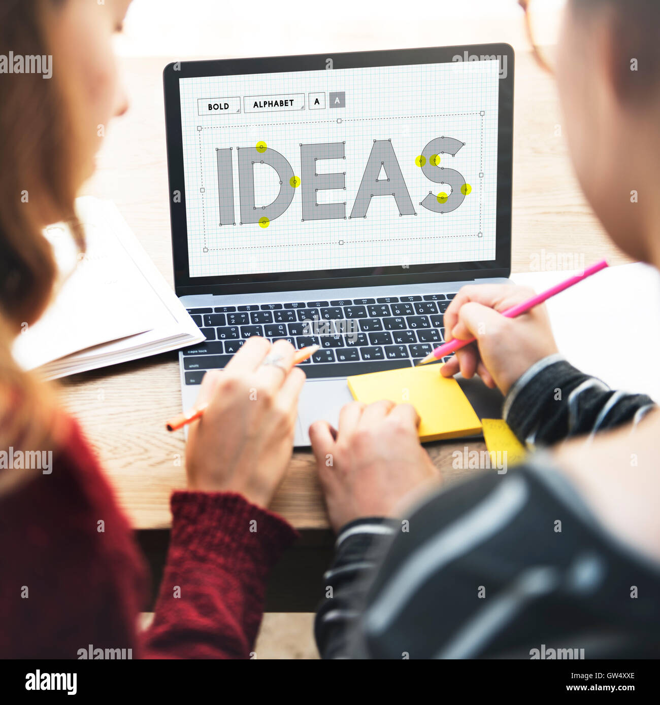 Create Creative Ideas Thinking Thoughts Concept Stock Photo - Alamy