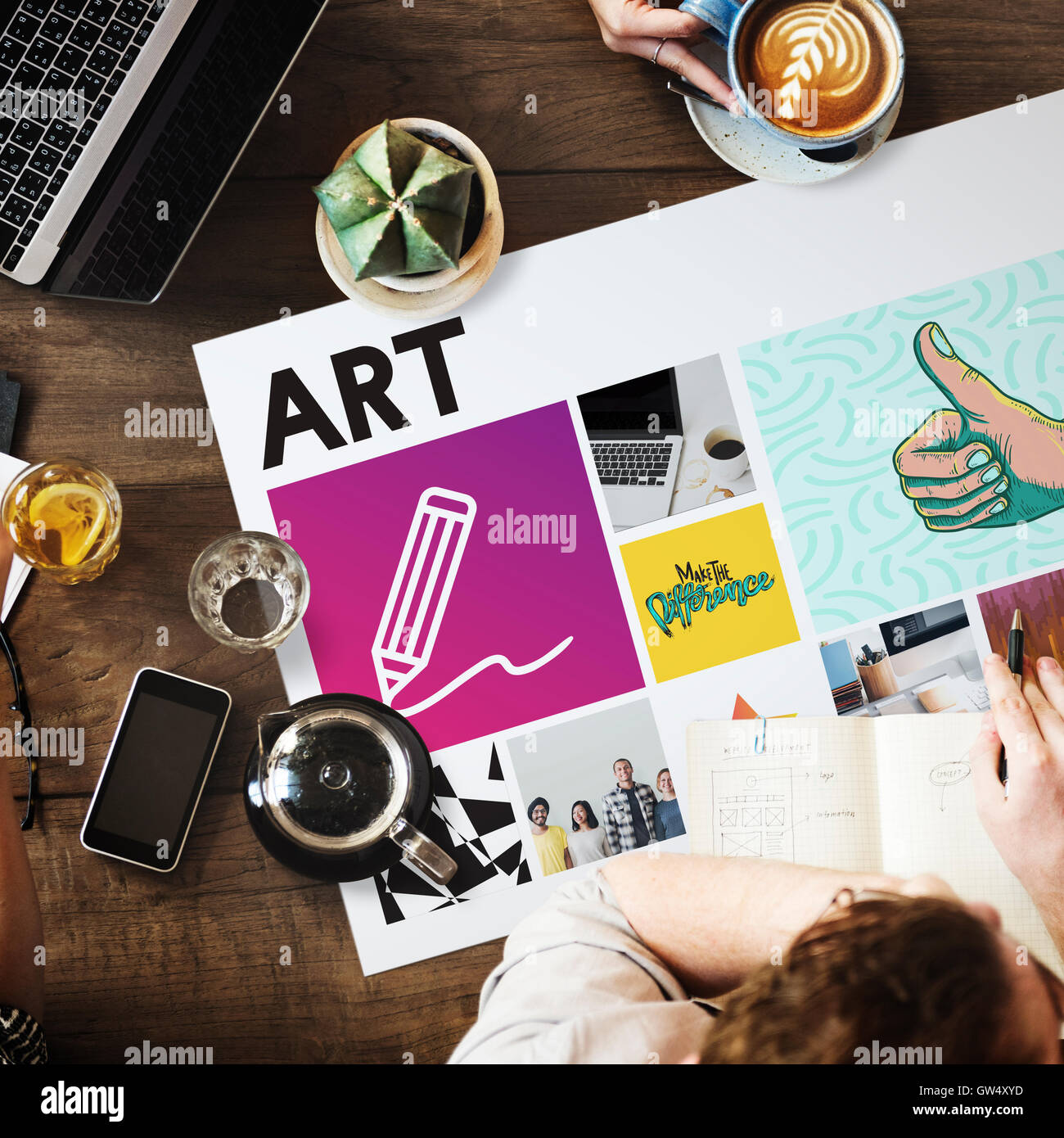 Collaboration concept art hi-res stock photography and images - Alamy