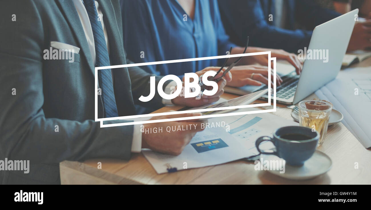 Job Search Human Resources Employment Concept Stock Photo - Alamy