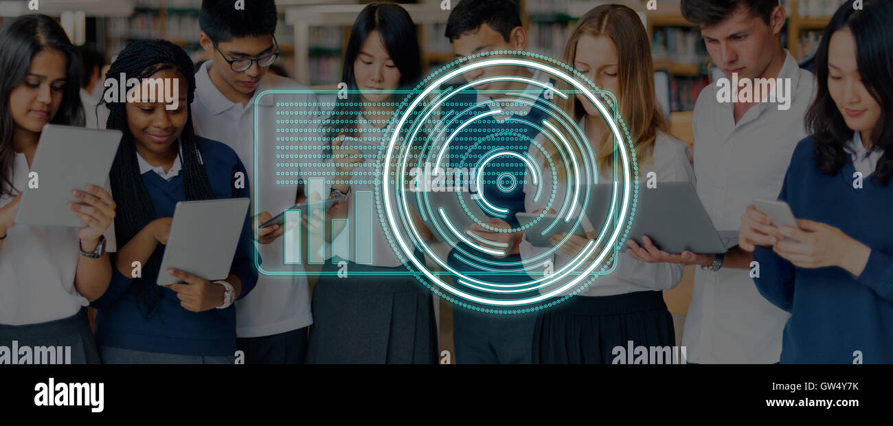 Broadcast Communication Development Connection Concept Stock Photo - Alamy