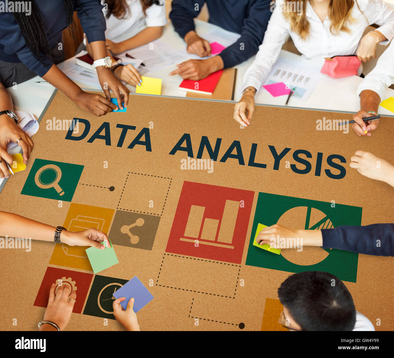 Business Data Analysis Presentation Information Concept Stock Photo - Alamy