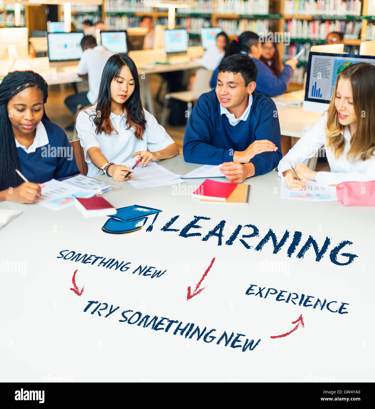 Educational diagram learning hi-res stock photography and images - Alamy