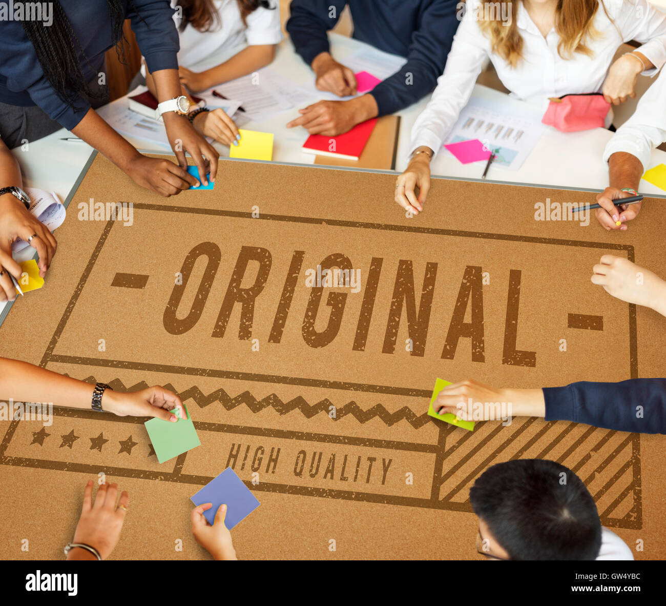 Original High Quality Stamp Sign Concept Stock Photo - Alamy