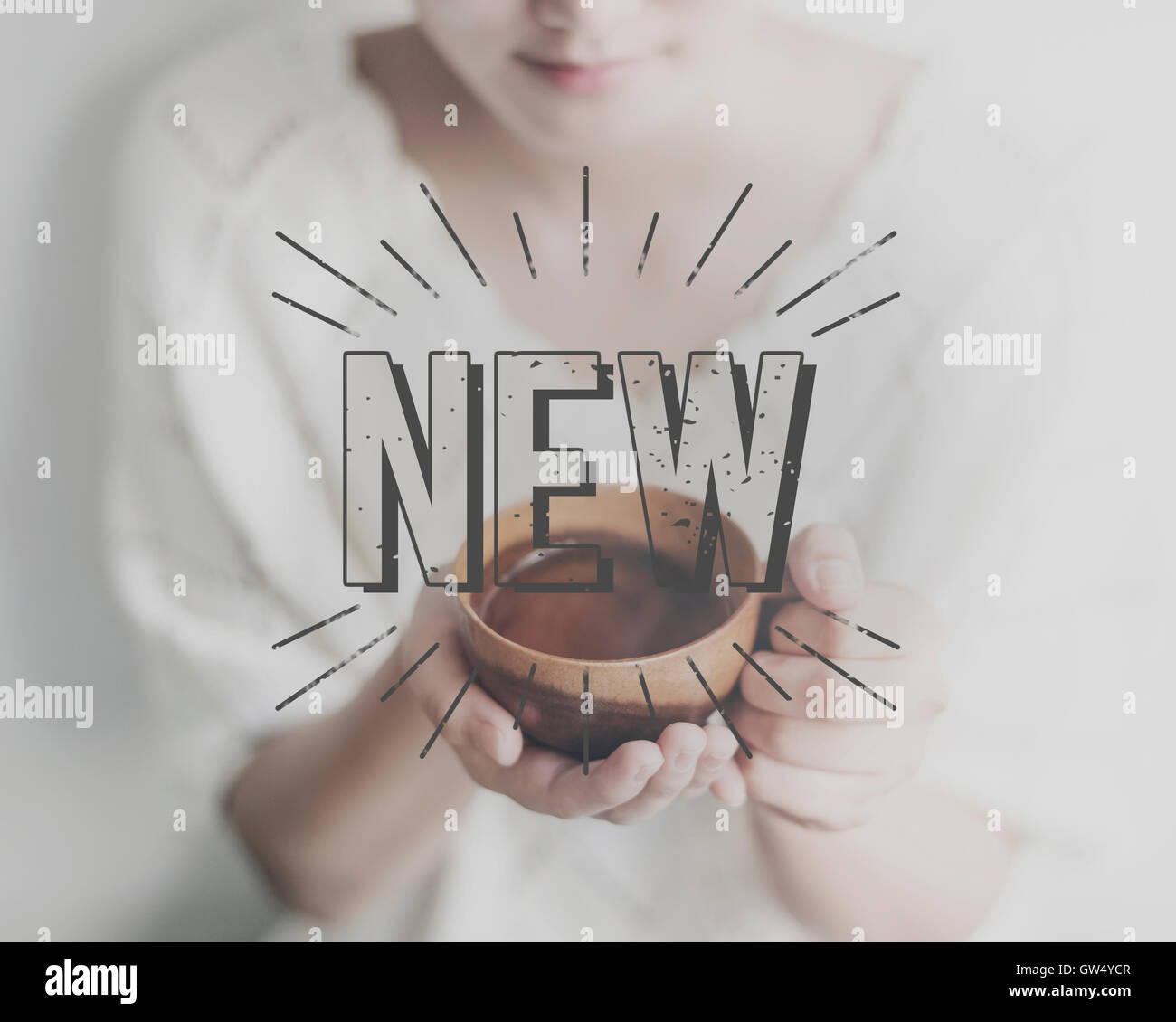New Sign Advertisement Promotion Concept Stock Photo - Alamy