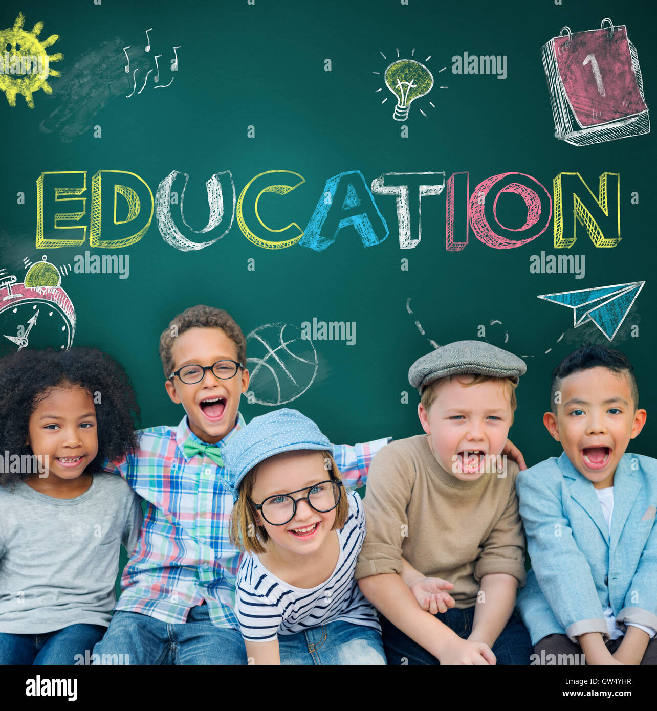 Study Ideas Learn Kids Concept Stock Photo - Alamy