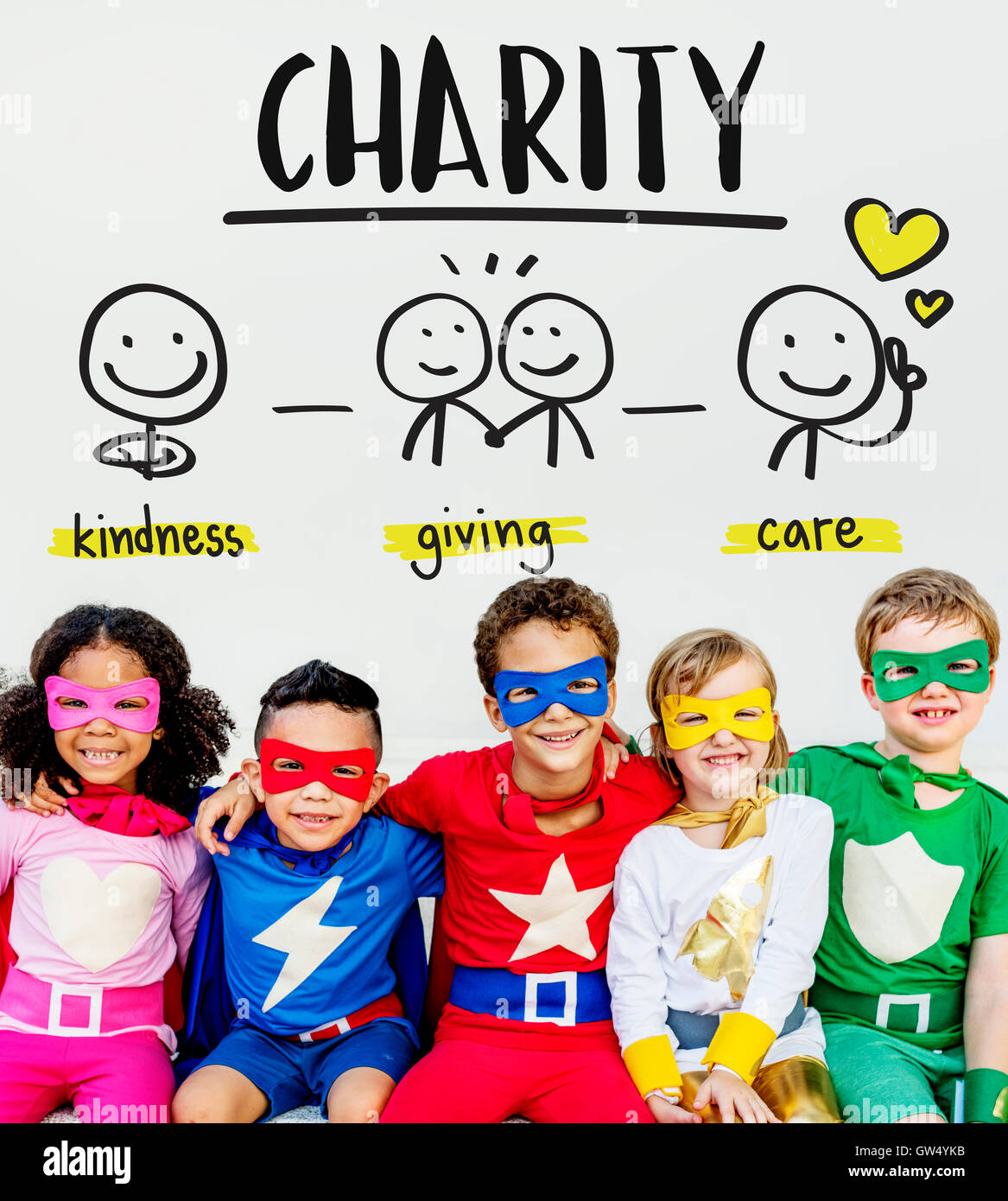 Charity Community Share Help Concept Stock Photo - Alamy