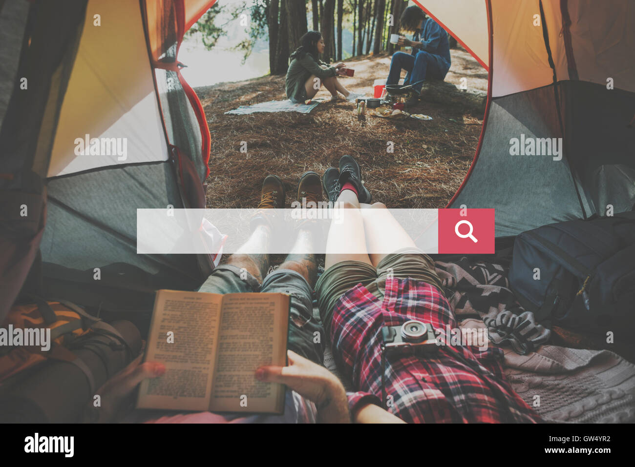 Discover Exploration Connection Searching Finding Concept Stock Photo ...