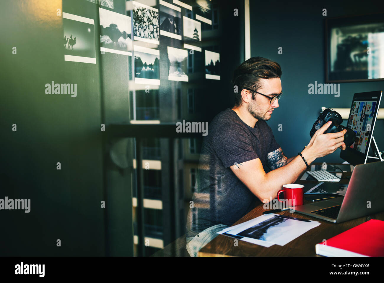 Photographer Pictures Image Photo Shot Studio Concept Stock Photo - Alamy