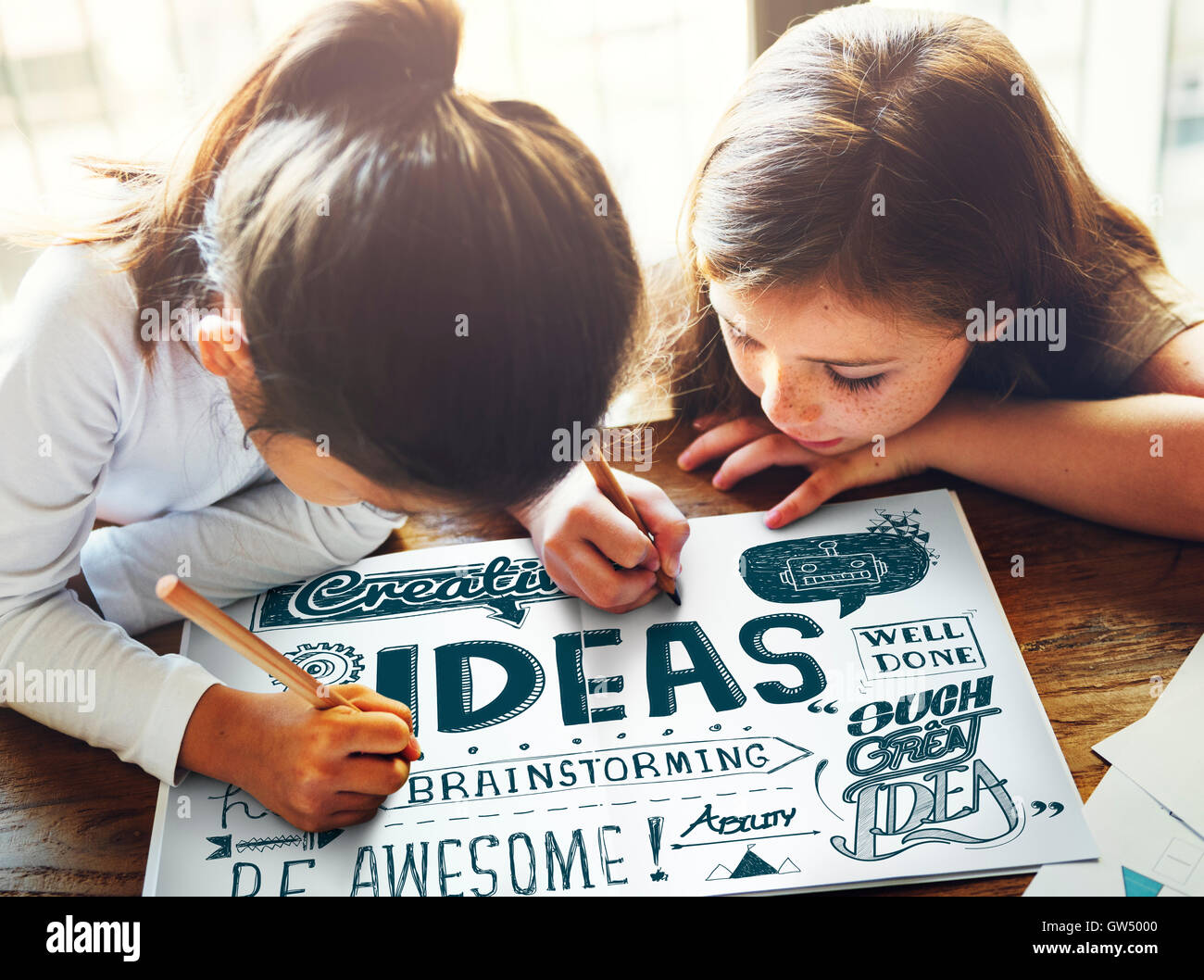 Ideas Inspire Creative Thinking Motivation Concept Stock Photo - Alamy