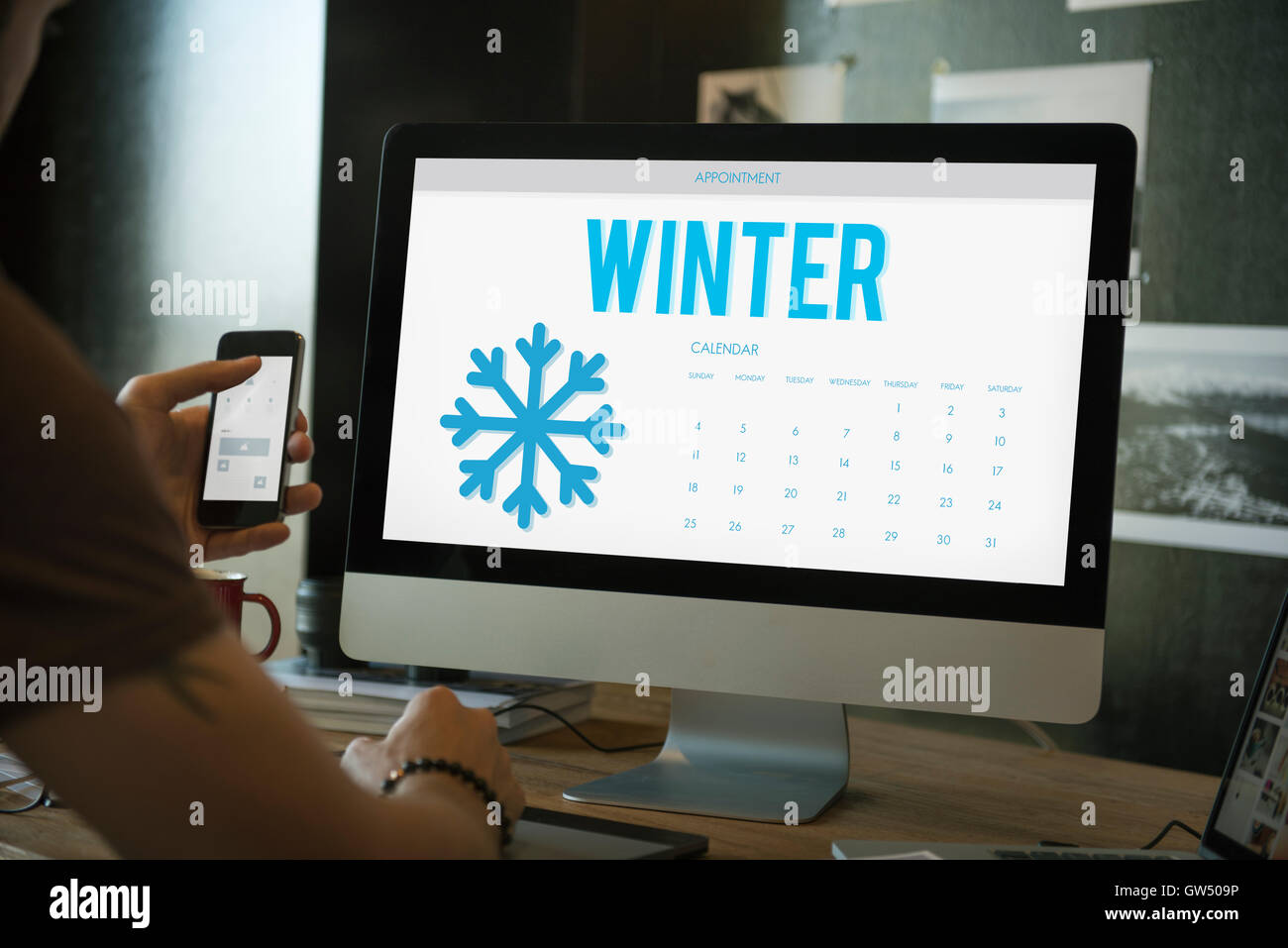 Cold planner hi-res stock photography and images - Alamy