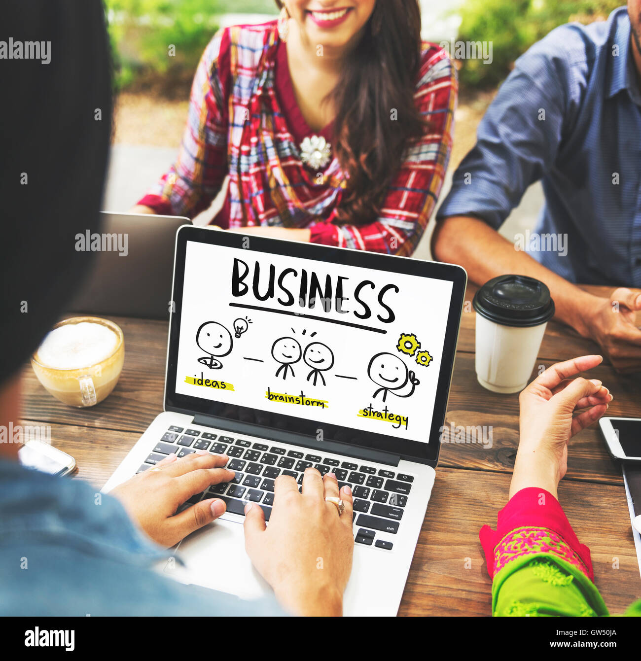 Business Organization Company Idea Concept Stock Photo - Alamy