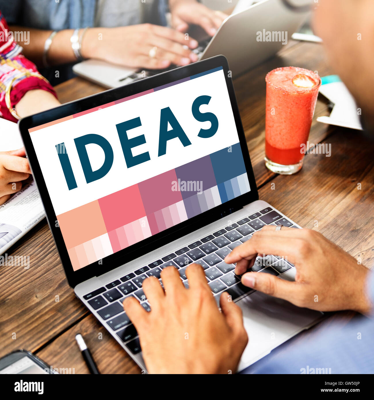 Create Creativity Ideas Design Concept Stock Photo - Alamy