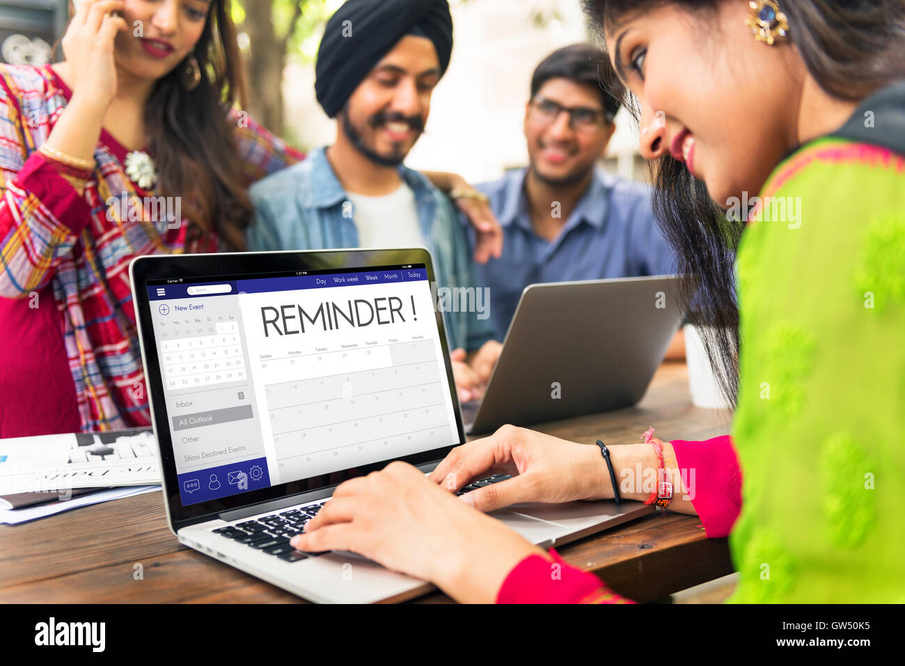 Schedule Calendar Agenda Reminder Personal Organizer Concept Stock ...