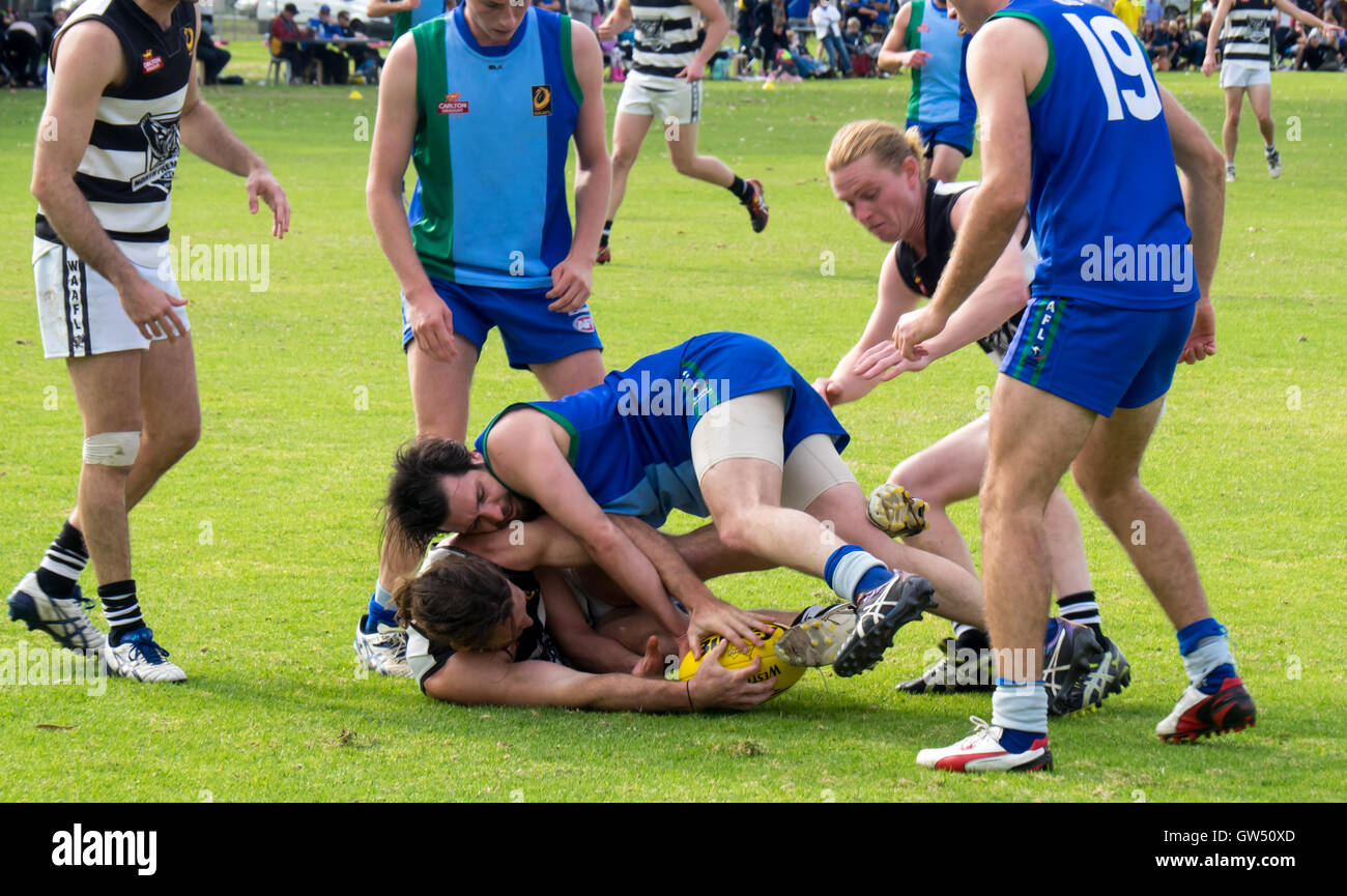 Australian rules football, WAAFL Grade D Grand Final game between ...