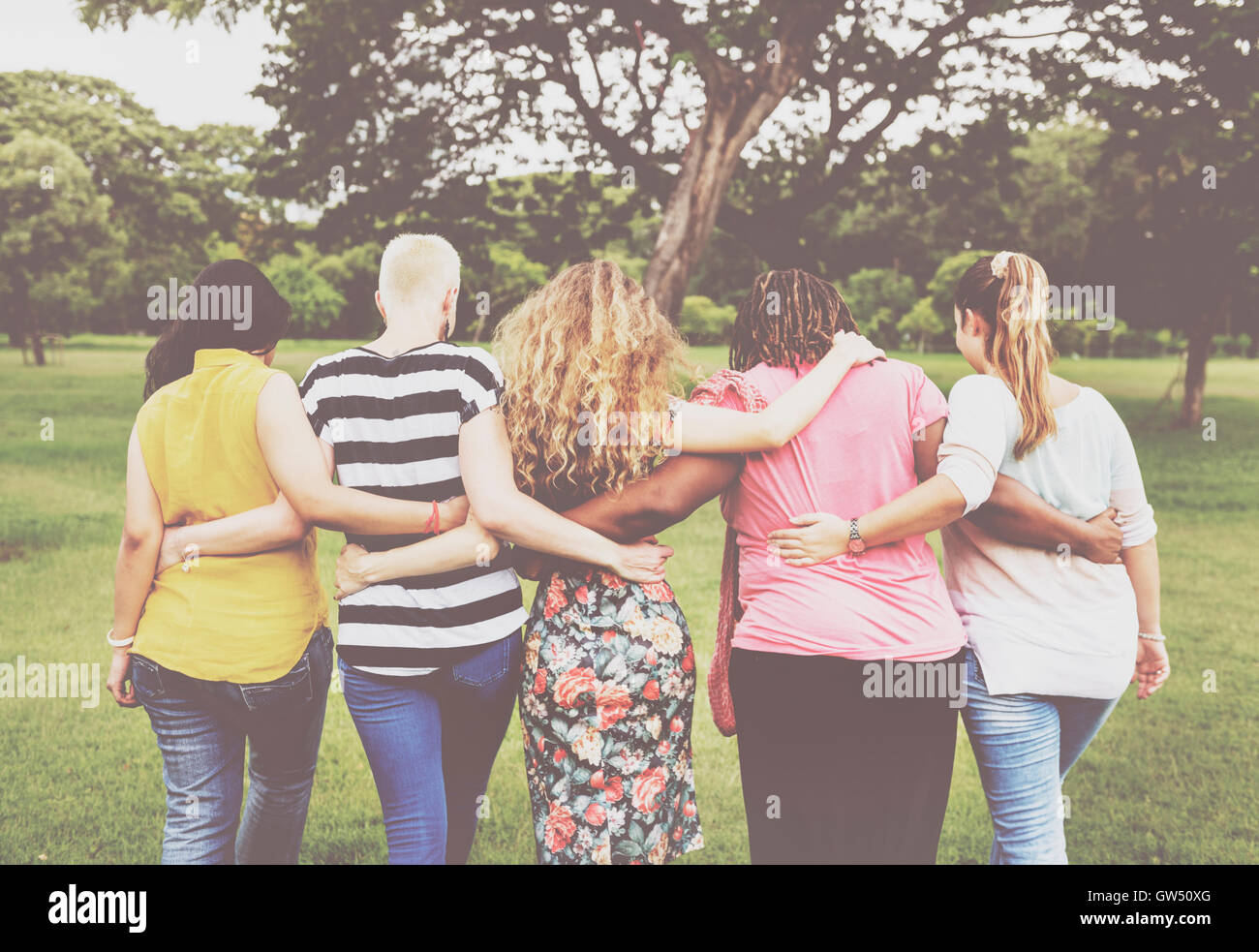Women Female Feminism Lady Madam Friends Concept Stock Photo - Alamy