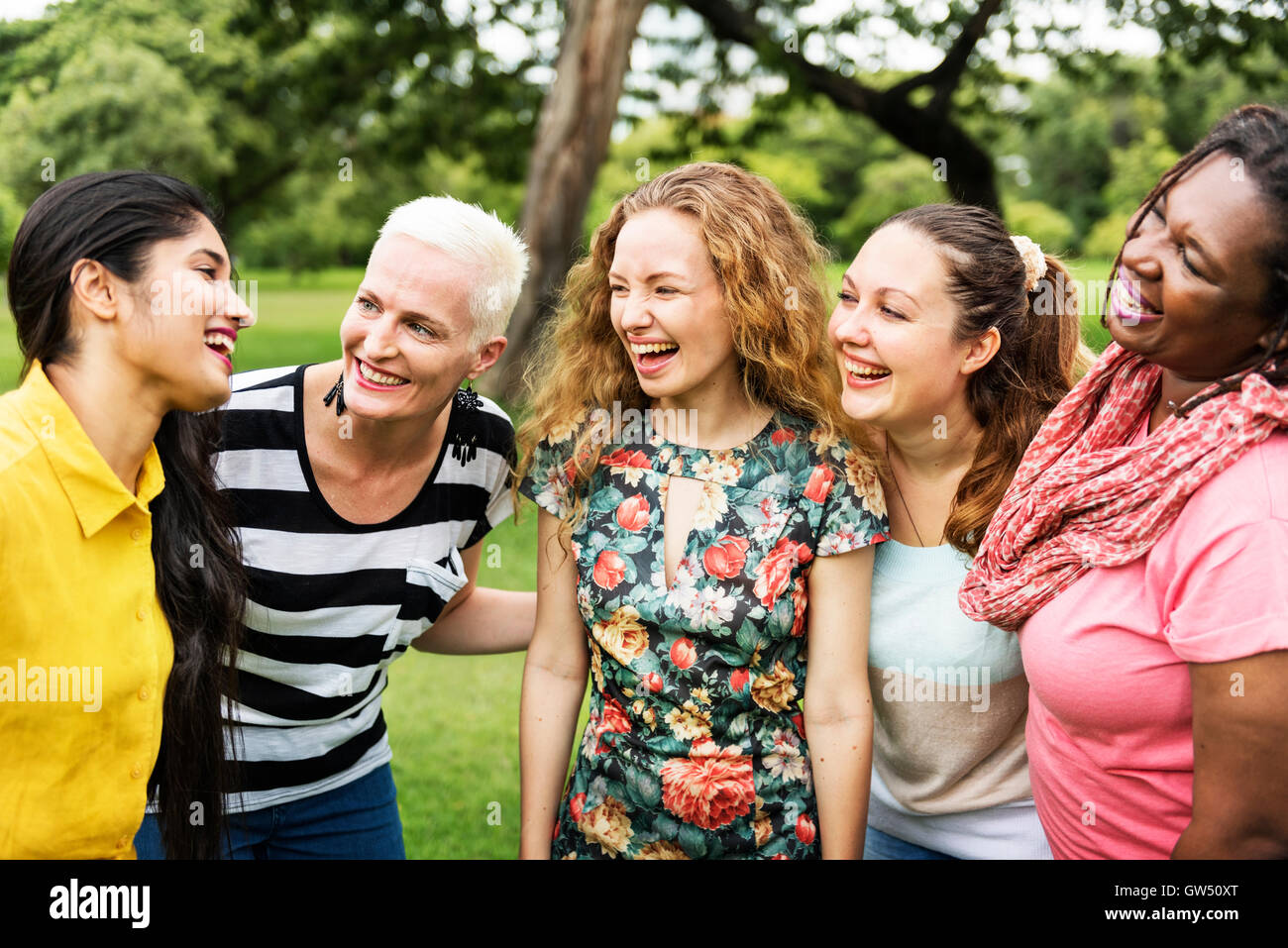 Better Together Casual Female Femininity Lady Concept Stock Photo - Alamy