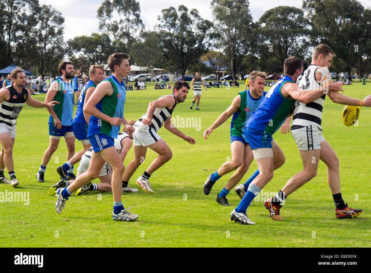 Australian rules football, WAAFL Grade D Grand Final game between ...