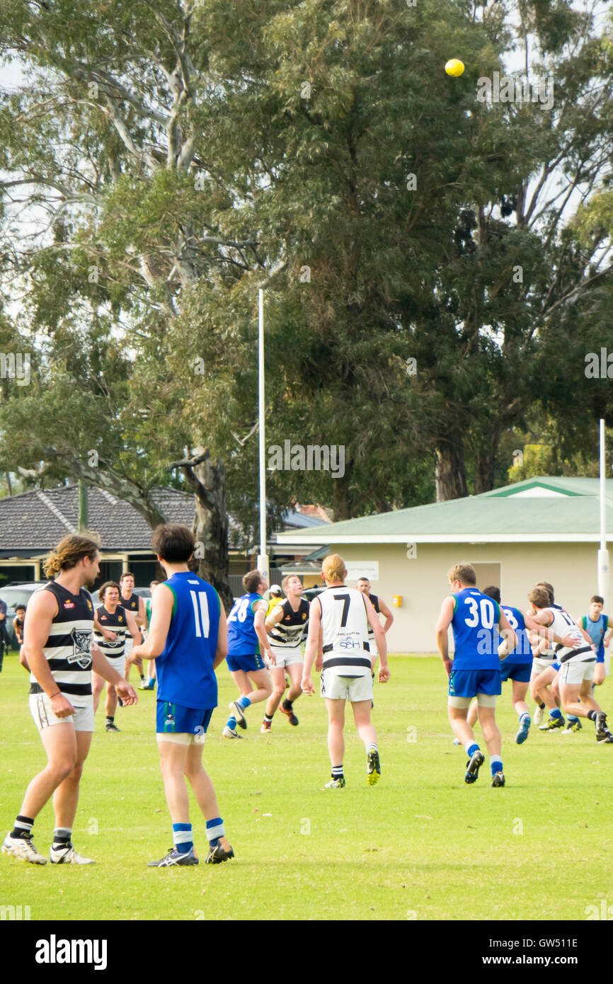 Australian rules football, WAAFL Grade D Grand Final game between ...