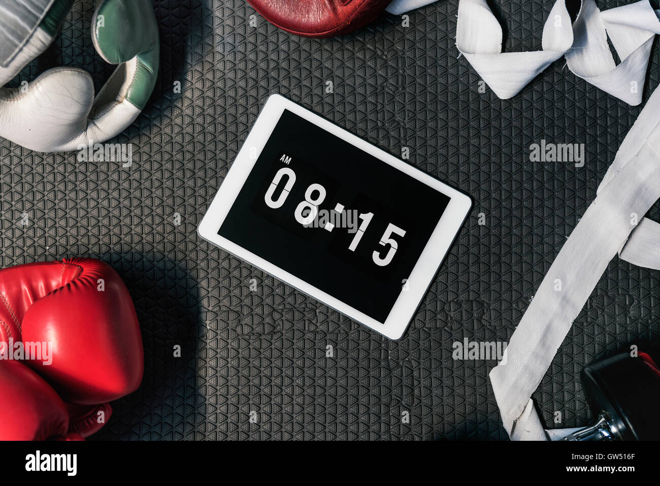 Boxing Challenge Competition Workout Strength Concept Stock Photo - Alamy