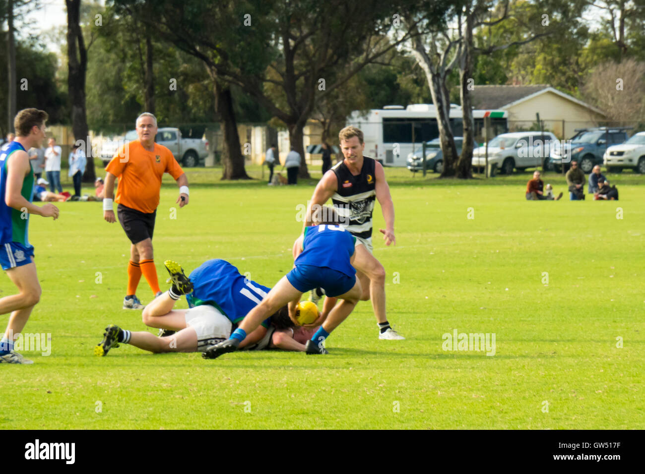 Australian rules football, WAAFL Grade D Grand Final game between ...