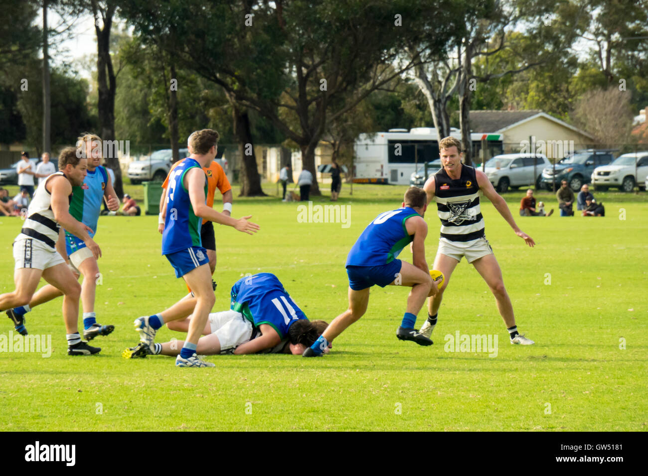Australian rules football, WAAFL Grade D Grand Final game between ...
