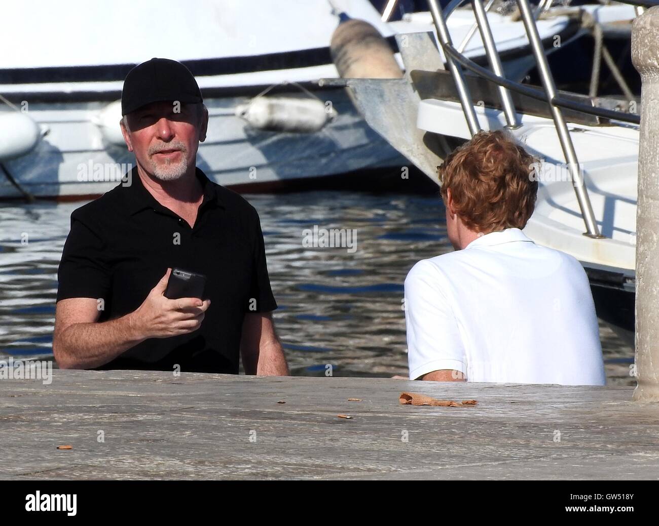 U2's The Edge aka David Howell Evans picks up some friends from ...