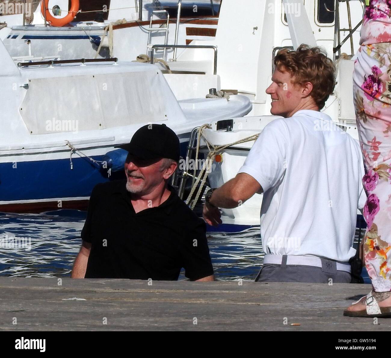 U2's The Edge aka David Howell Evans picks up some friends from ...