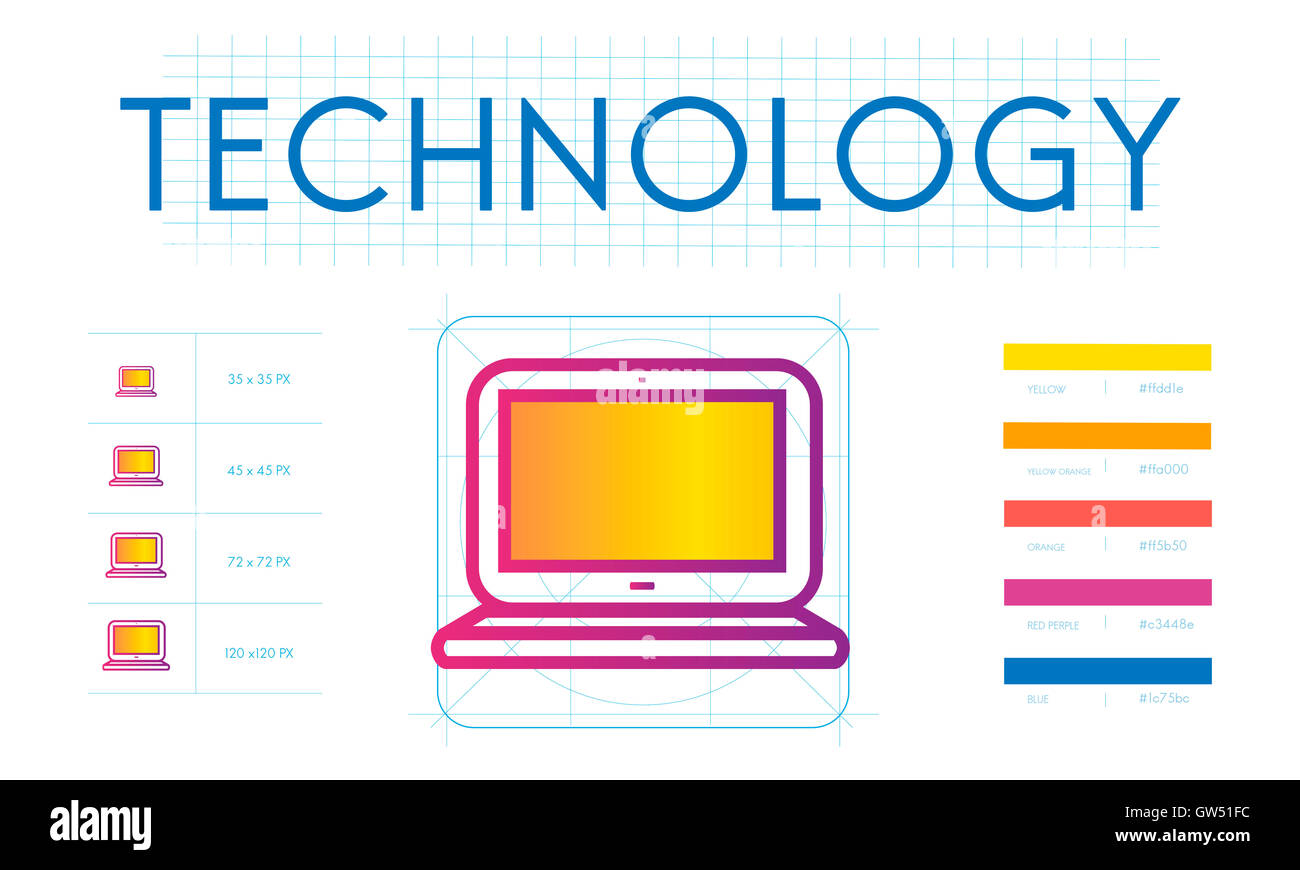 Digital Devices Innovation Multimedia Concept Stock Photo - Alamy