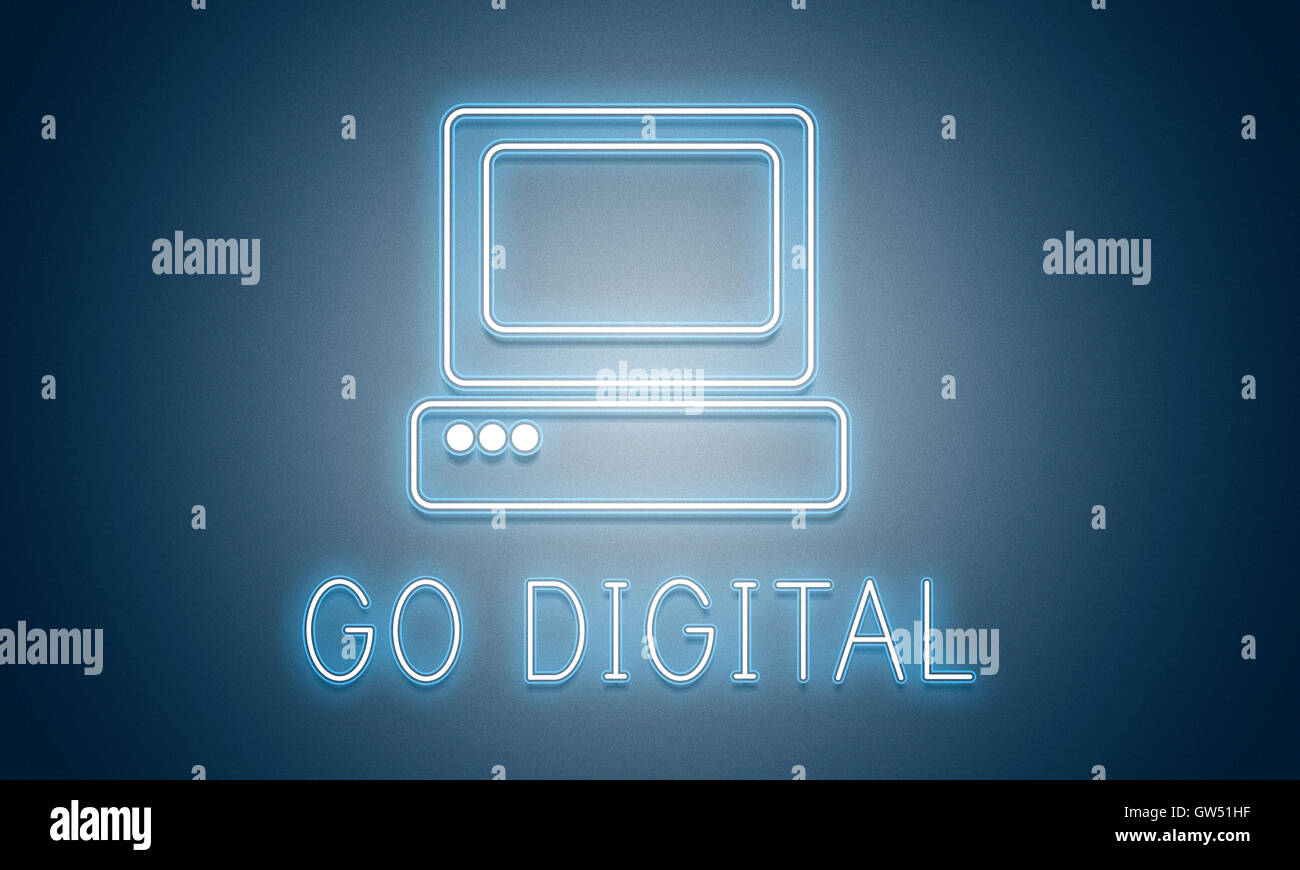 Webpage Website Media Computer Icon Concept Stock Photo - Alamy
