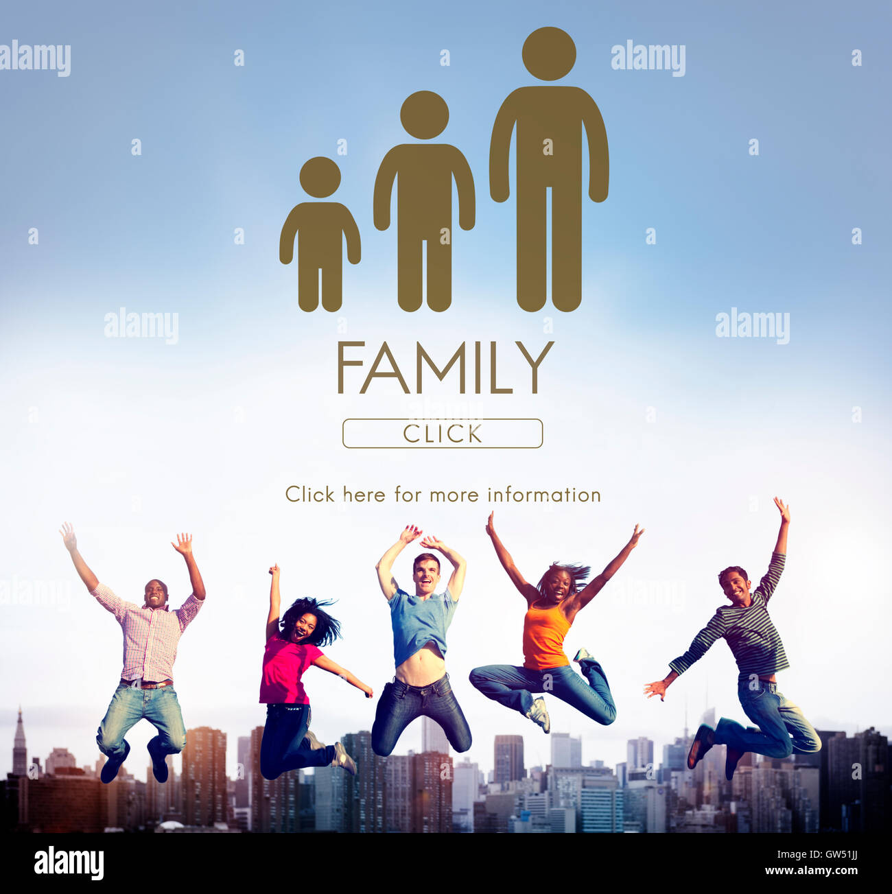 Family Generations Togetherness Relationship Concept Stock Photo - Alamy
