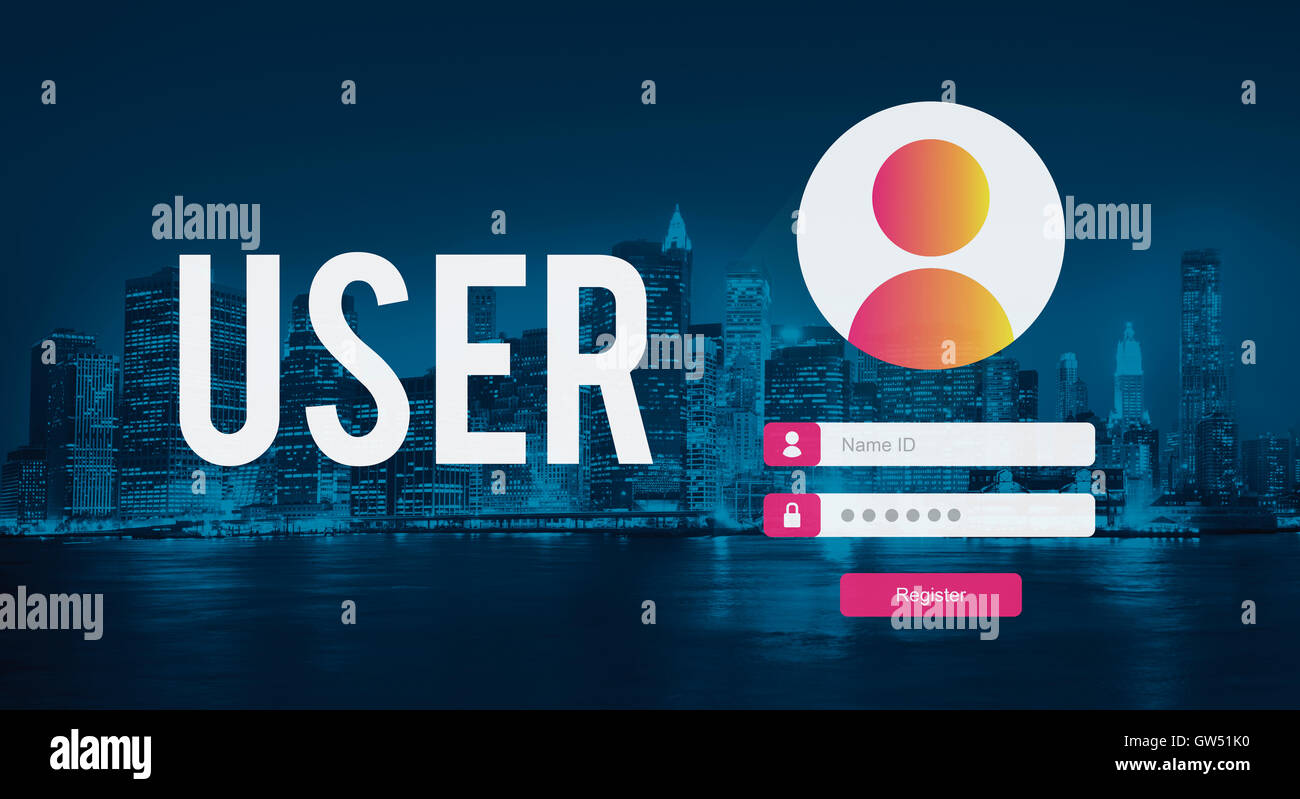 Glowing user interface icon hi-res stock photography and images - Alamy