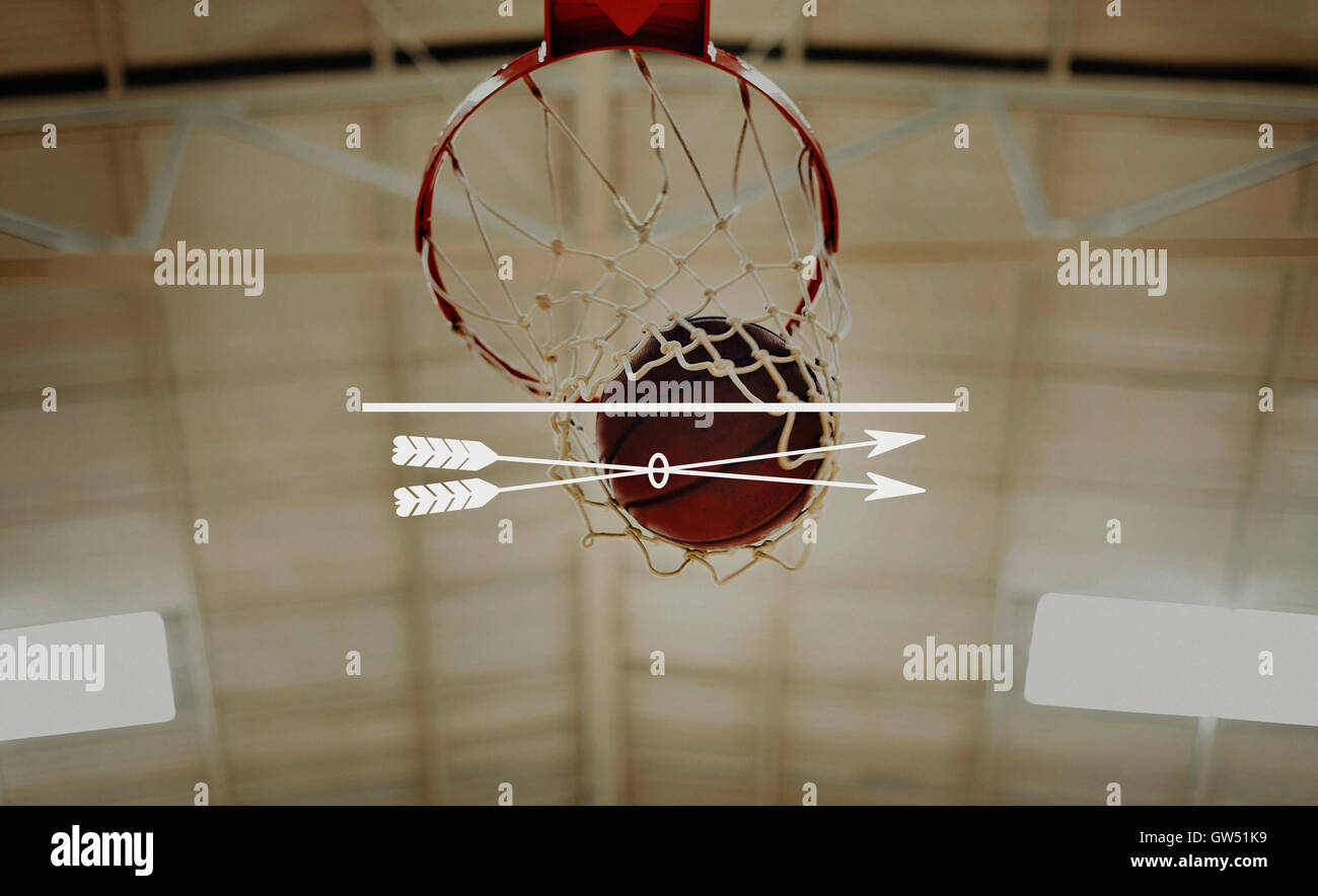 Arrow Goals Target Accuracy Purpose Copy Space Concept Stock Photo - Alamy
