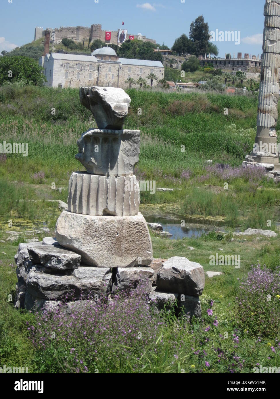 The Seven Sleepers ( "companions of the cave") of Ephesus, Turkey Stock ...