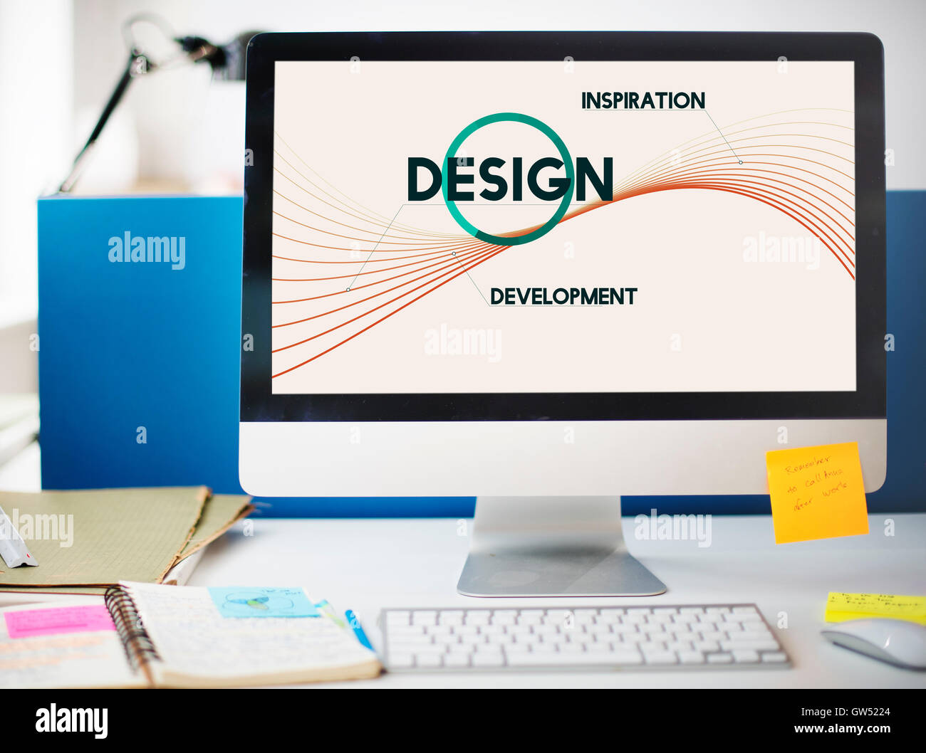 Inspiration Development Design Creative Thinking Concept Stock Photo ...