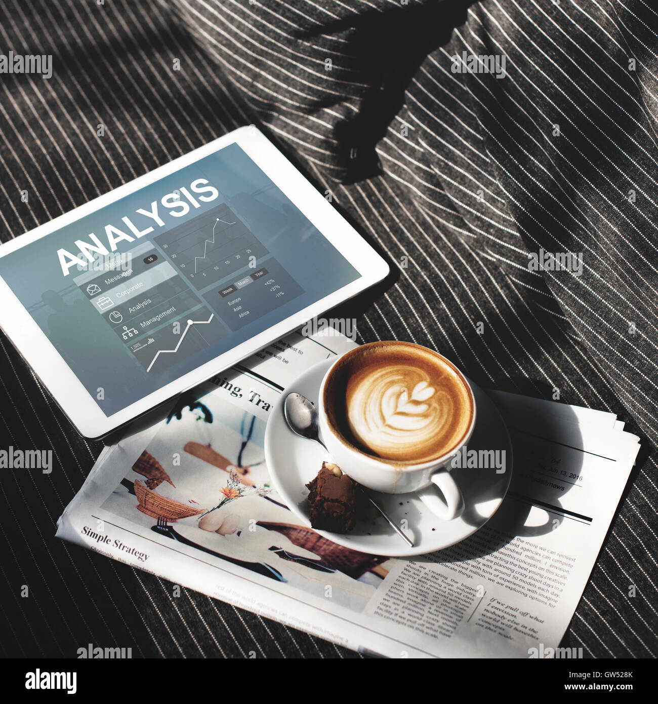 Advertising Analysis Branding Strategy Concept Stock Photo - Alamy