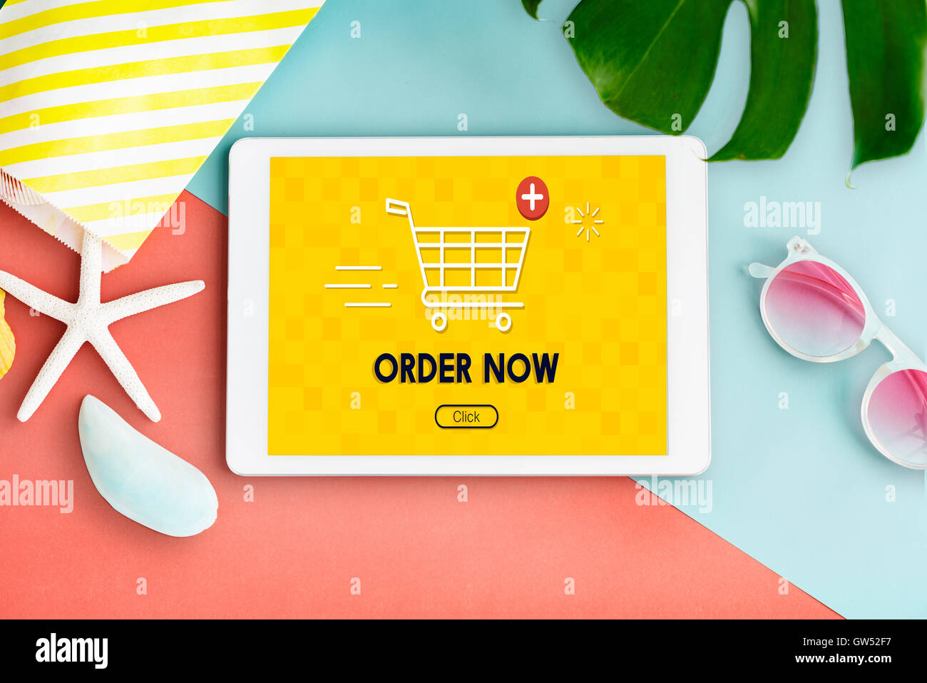Shopping Online Cart Graphic Purchase Concept Stock Photo - Alamy