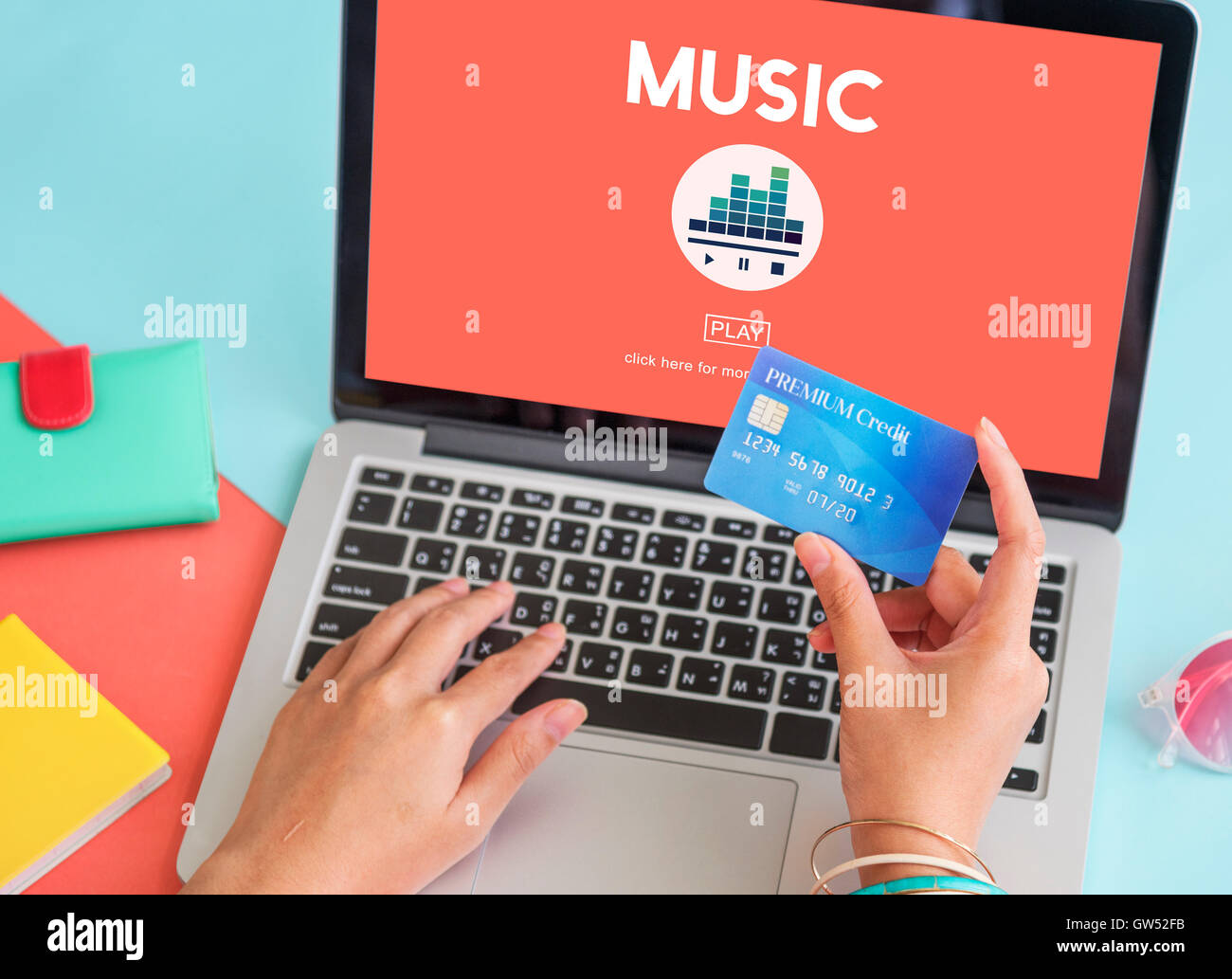 Music Melody Rhythm Instruments Vocal Sound Concept Stock Photo - Alamy