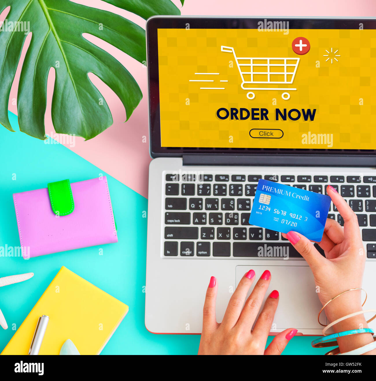 Shopping Online Cart Graphic Purchase Concept Stock Photo - Alamy