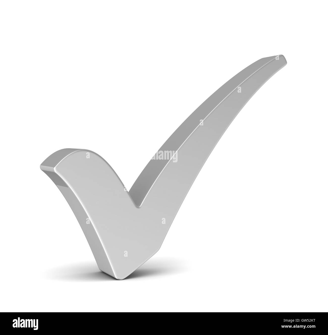 3d check mark Black and White Stock Photos & Images - Alamy