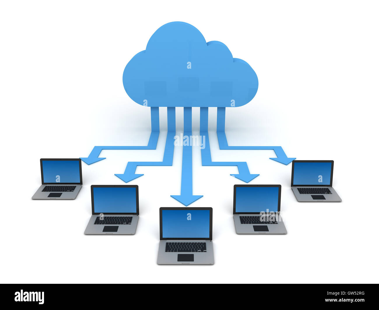 cloud computing concept 3d illustration Stock Photo - Alamy cloud computing concept 3d illustration Stock Photo - Alamy