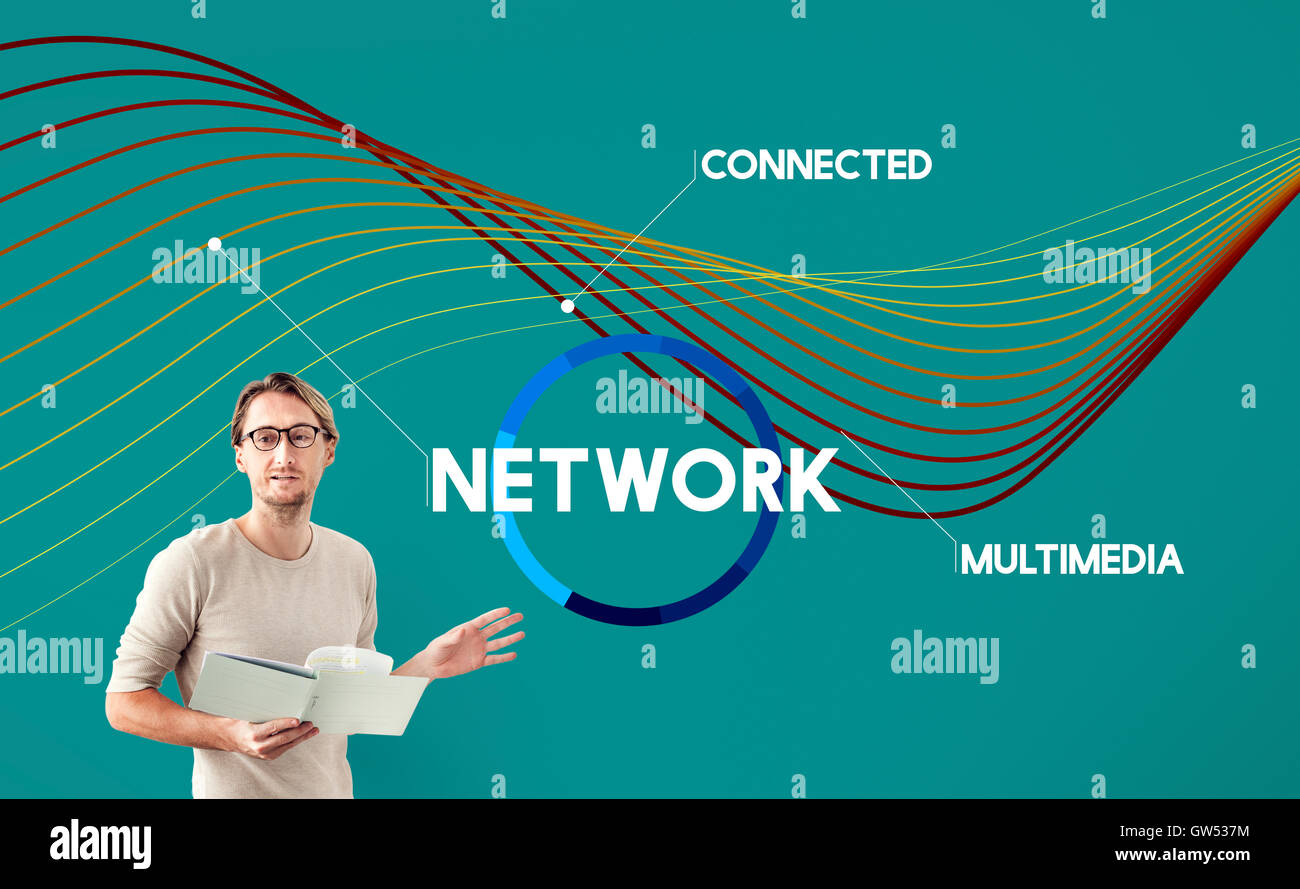 Network Communication Connection Web concept Stock Photo - Alamy