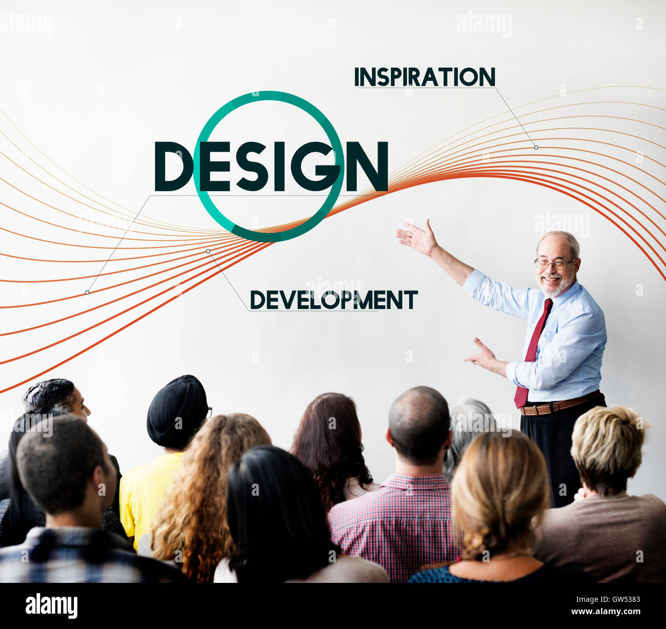 Inspiration Development Design Creative Thinking Concept Stock Photo ...