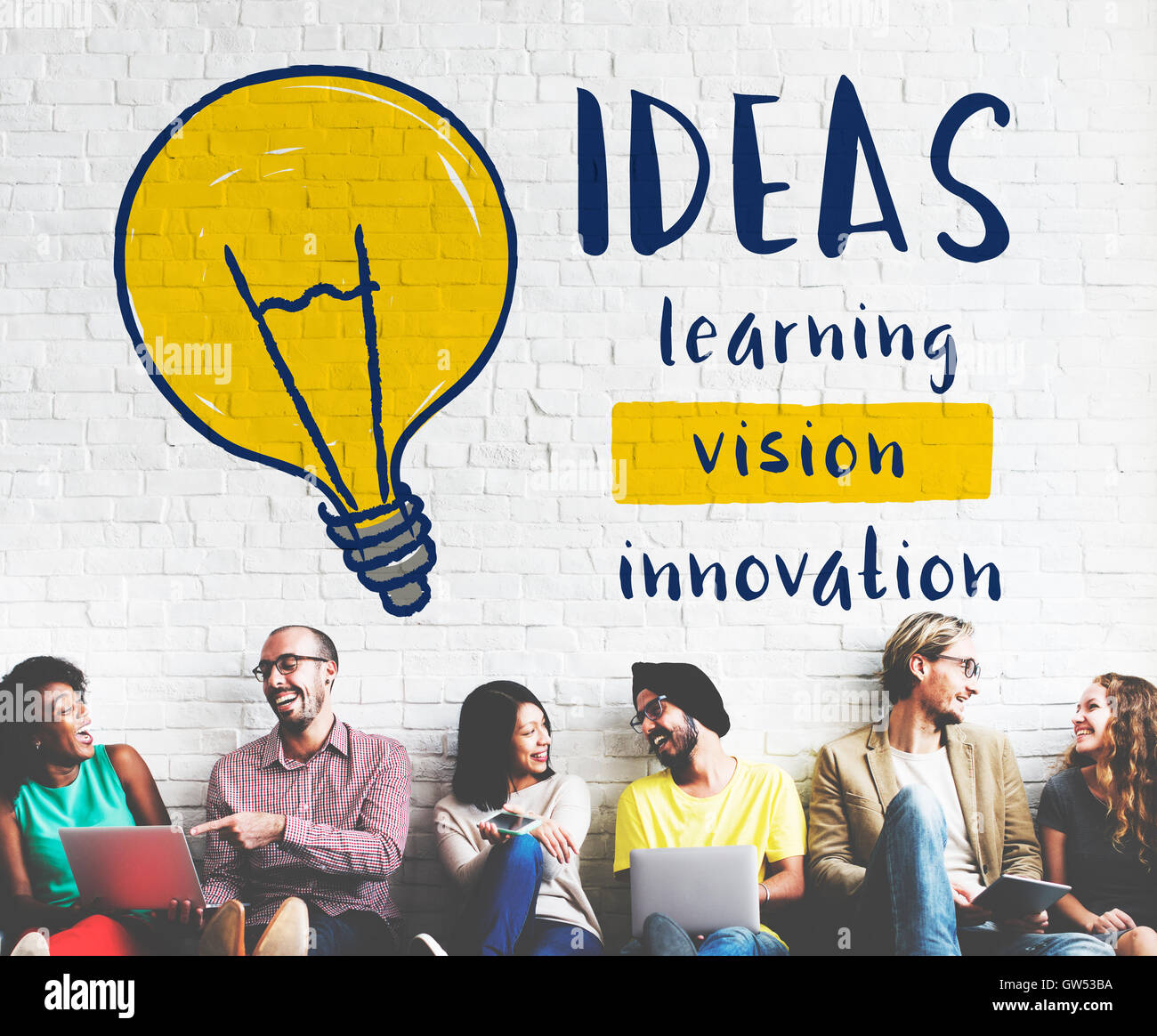 Light Bulb Ideas Creativity Innovation Invention Concept Stock Photo ...