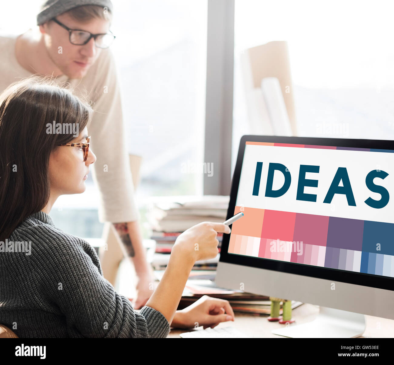 Create Creativity Ideas Design Concept Stock Photo - Alamy