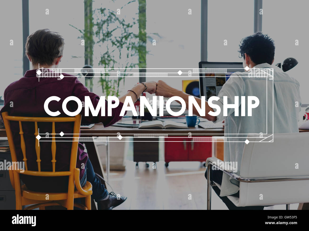 Corporate Business Collaboration Connection Partnership Concept Stock ...